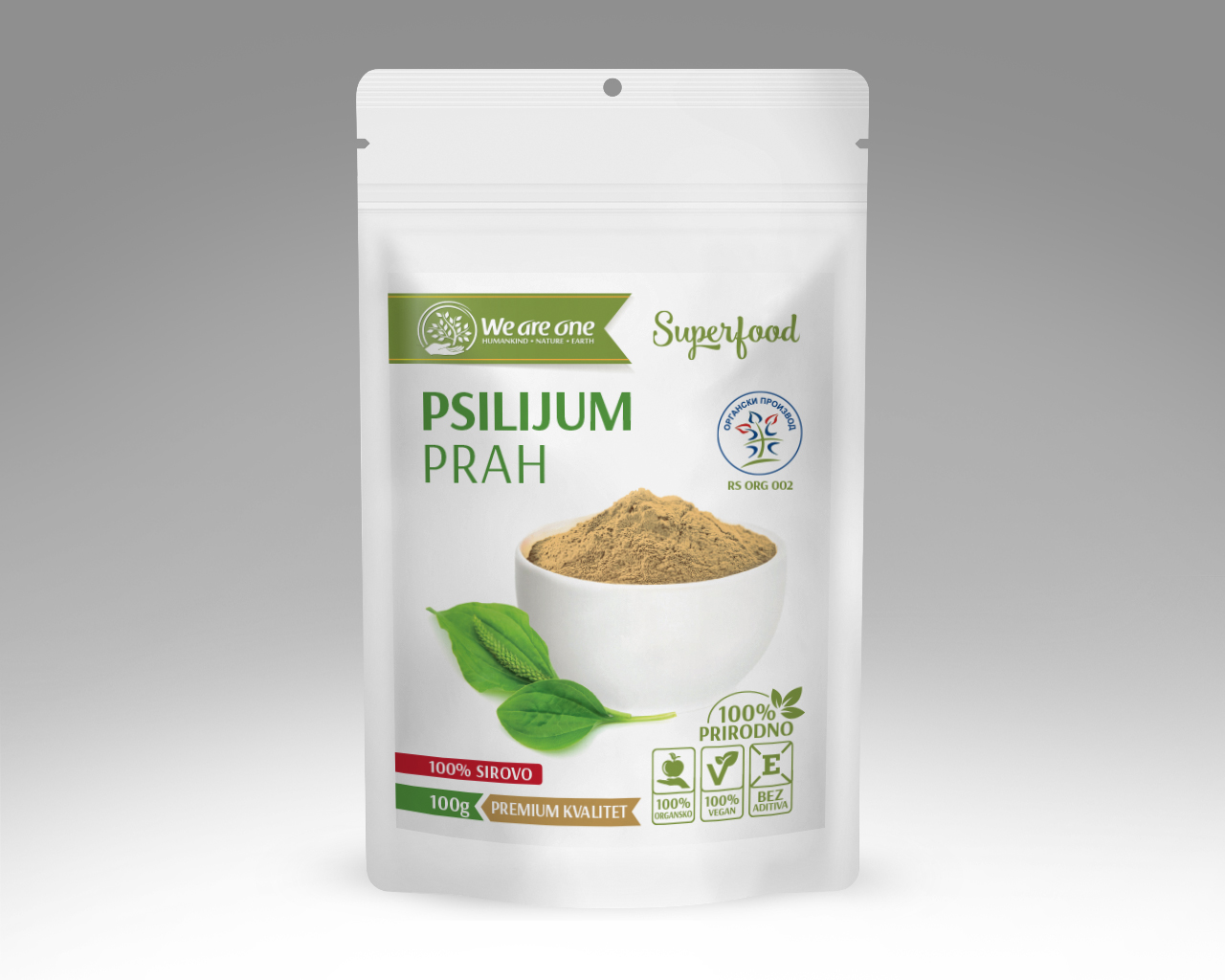 WE ARE ONE PSILIJUM PRAH 100gr – EuroZrno